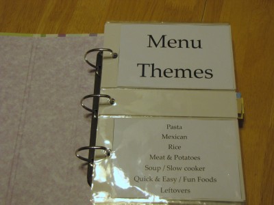 About menu planning-again (with help from The Food Nanny) – Nurture Mama