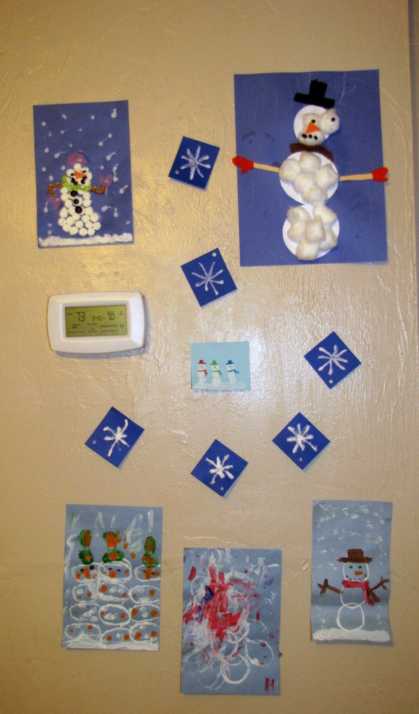 Winter arts and crafts (and books to read in January) – Nurture Mama