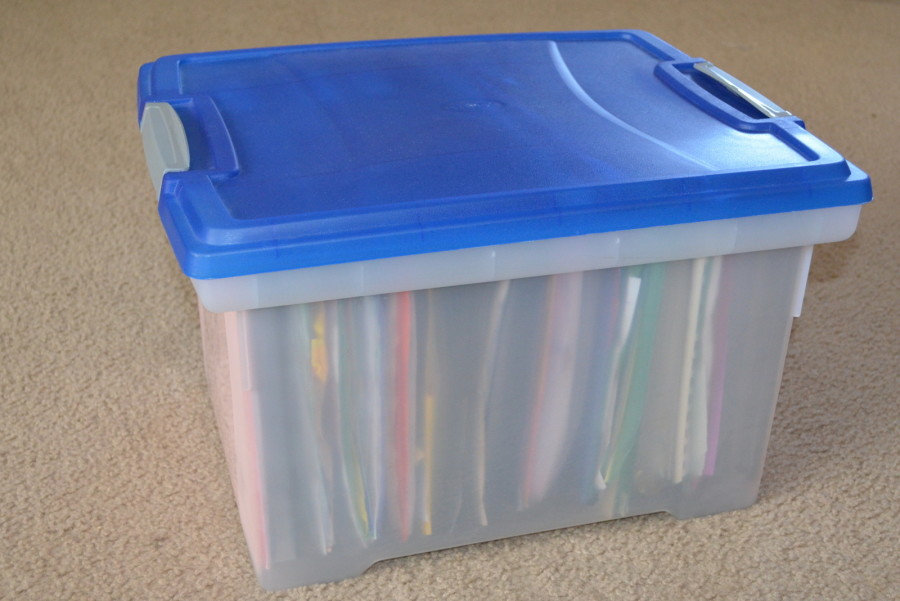 Project Complete: Child memory file boxes – Nurture Mama